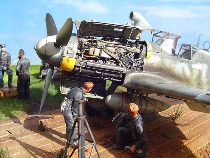 Last of the Trio - Me109G - Works in Progress - Large Scale Planes