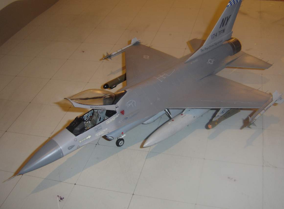 Revell F-16, NY ANG from Desert Storm - Works in Progress - Large Scale ...