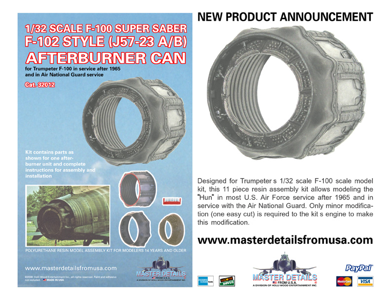 New Afterburner can for the Trump F-100 - LSP Discussion - Large Scale ...