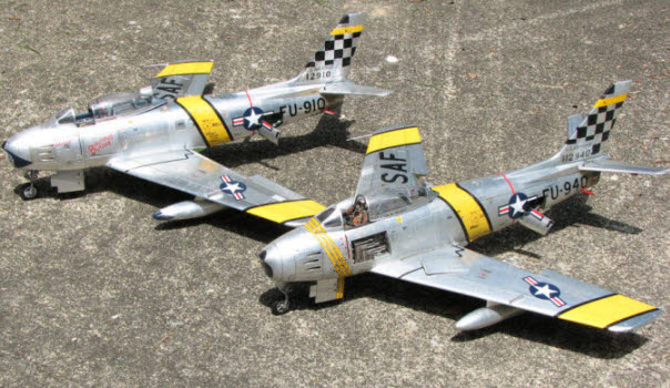 Kinetic F-86F - Ready for Inspection - Large Scale Planes