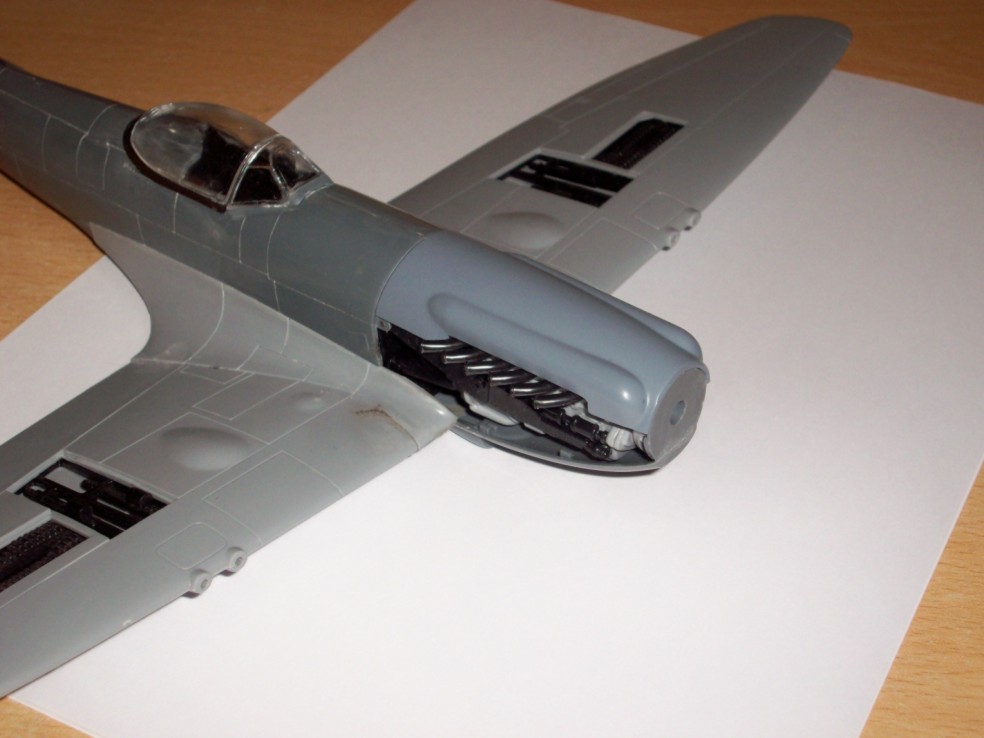 Matchbox/Revell Spitfire mk 24 cowling update set - LSP Discussion - Large Scale Planes