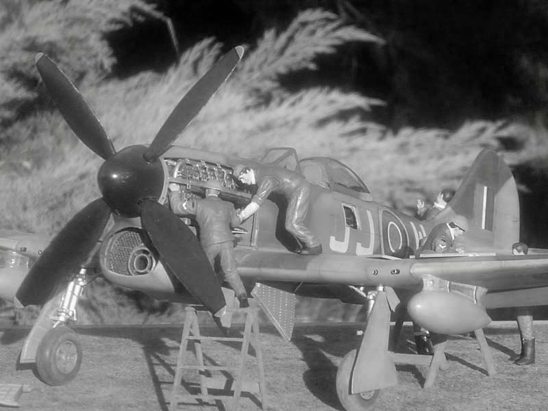 32 nd scale Hawker Tempest the hard way... - Works in Progress - Large ...