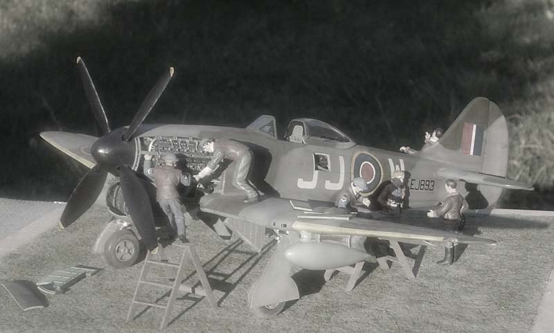 32 nd scale Hawker Tempest the hard way... - Works in Progress - Large ...