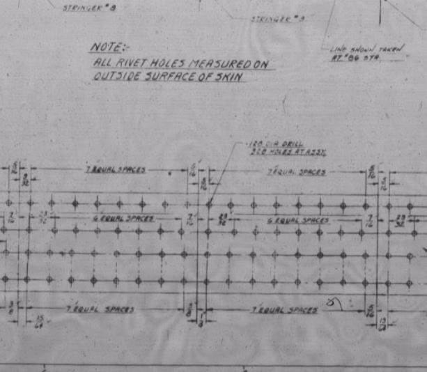 F-84 Thunderjet & P-38 Lightning rivets' design plans - General ...