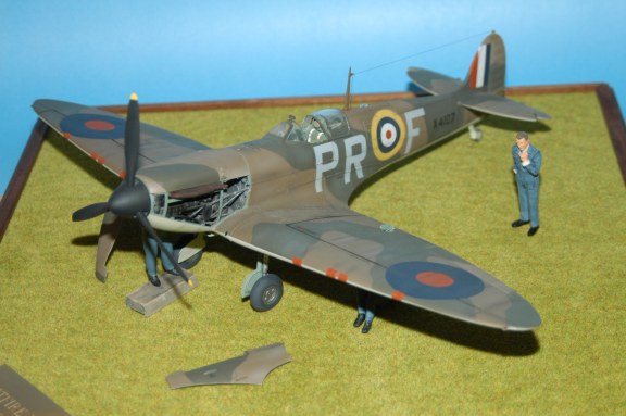 Airfix 1/24th Spitfire I Finished - Works in Progress - Large Scale Planes