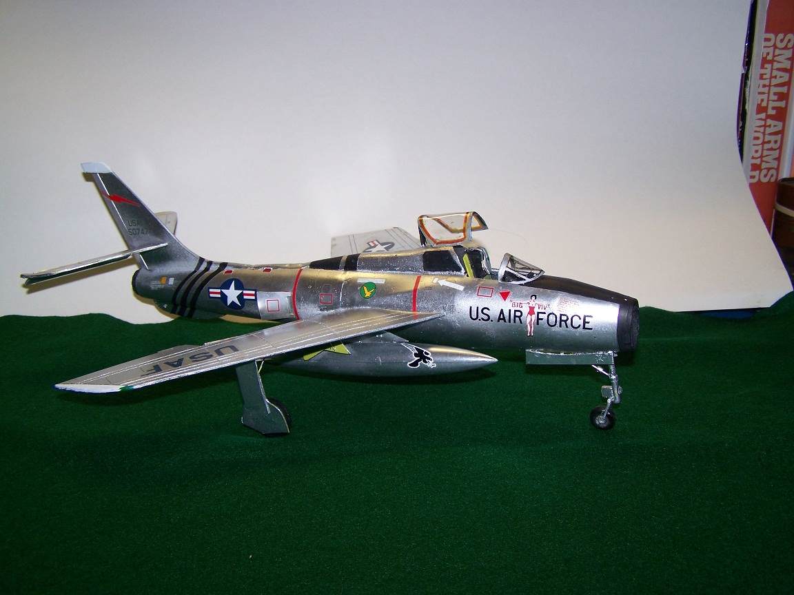 F-84 Thunder Streak - Ready for Inspection - Large Scale Planes