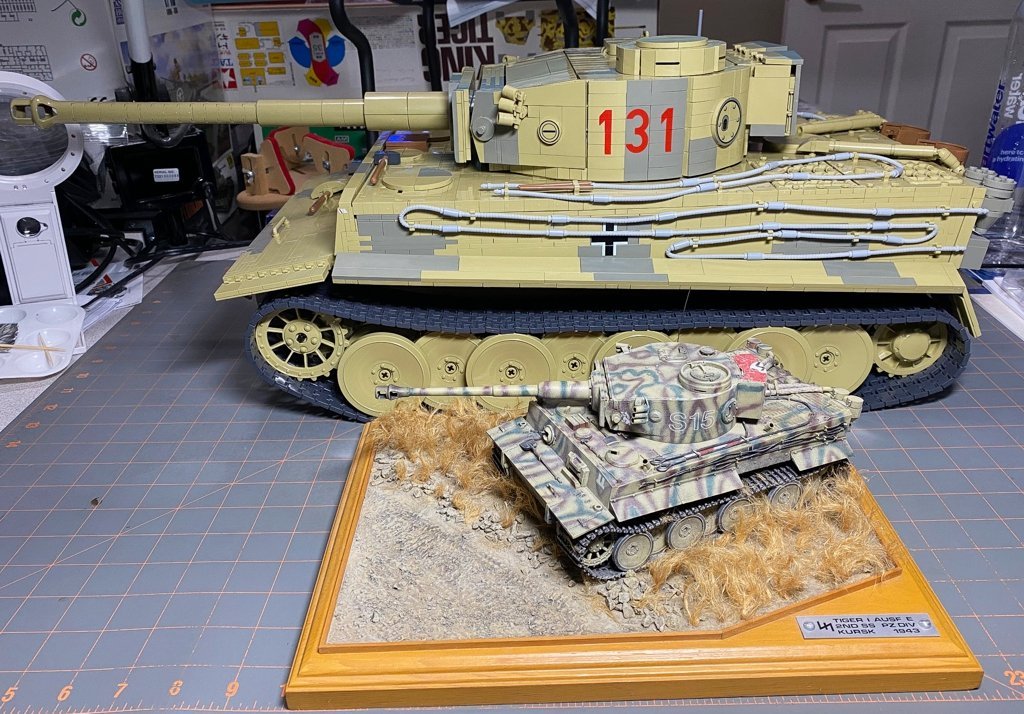 Cobi's New Tiger I "Red 131" - Non-LSP Works - Large Scale Planes