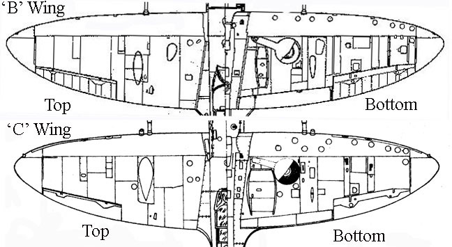 Spitfire Variants and Underwing Scoops - Props - ARC Discussion Forums