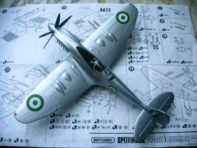 OoB Matchbox Spitfire 22/24 - Works in Progress - Large Scale Planes