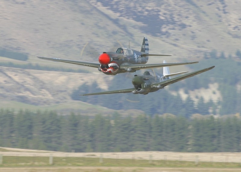 1/16 th wooden P-40 E - Works in Progress - Large Scale Planes