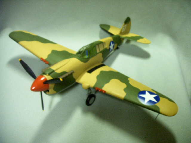 finished wooden P-40E... - Ready for Inspection - Large Scale Planes