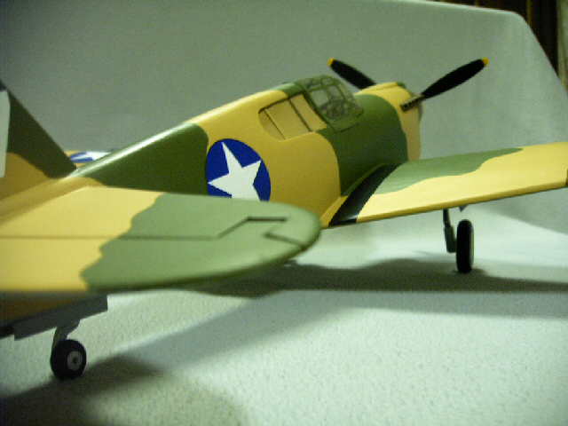 finished wooden P-40E... - Ready for Inspection - Large Scale Planes