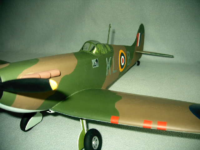 Finished wooden 1/16 th Spitfire... - Ready for Inspection - Large ...