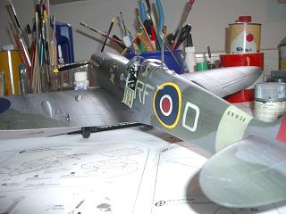 trump spitfire mk V - Works in Progress - Large Scale Planes